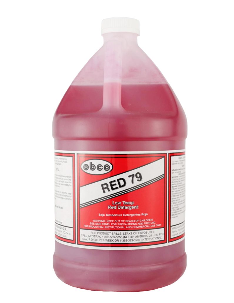 Red 79 Low Temp Detergent - OBCO Chemical Corporation - Janitorial and ...