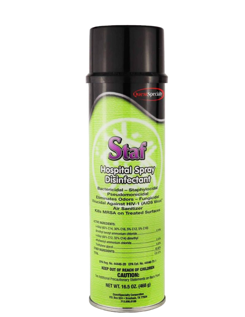 Staf Hospital Spray Disinfectant - OBCO Chemical Corporation ...